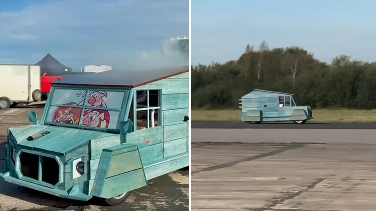 The world's fastest garden shed built in England